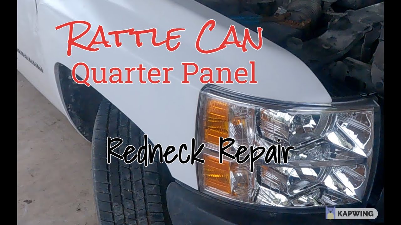 Redneck Repair - Replacing a dented up body panel - YouTube