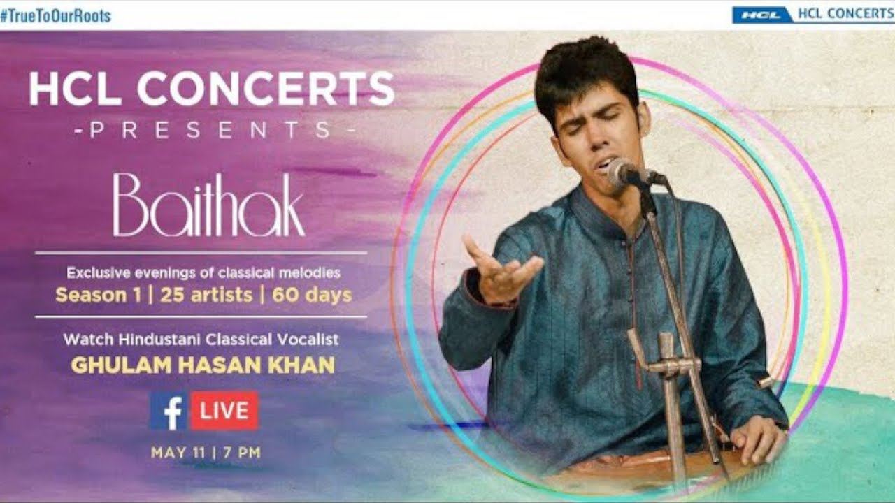 Preview - Ghulam Hasan Khan | HCL Concerts presents Baithak - YouTube