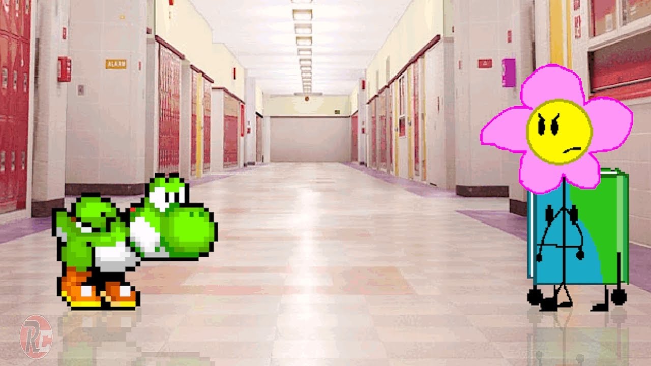 SUPER BETTER YOSHI vs TEAM FLOWER & BOOK (BFDI) | BEST OF 3 - YouTube