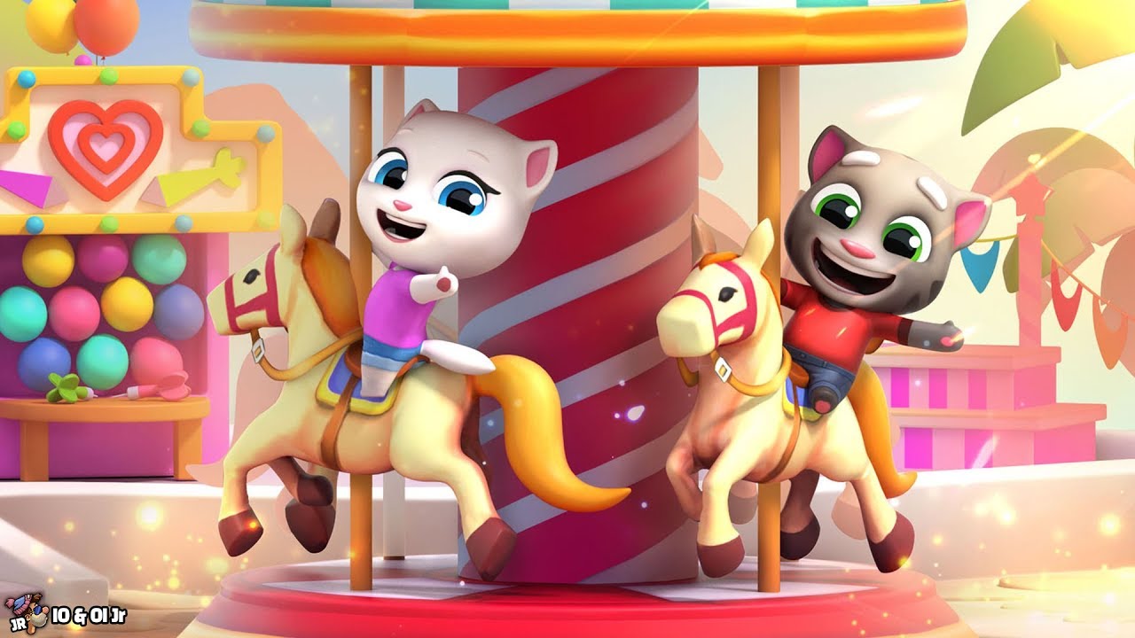 Talking Tom Fun Fair - Walkthrough GamePlay #2 - Games For Kids - YouTube