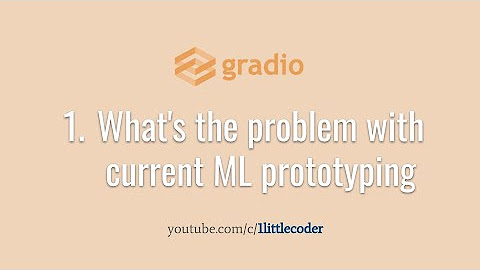Gradio Tutorial - ML UI Demo & Deployment - YouTube