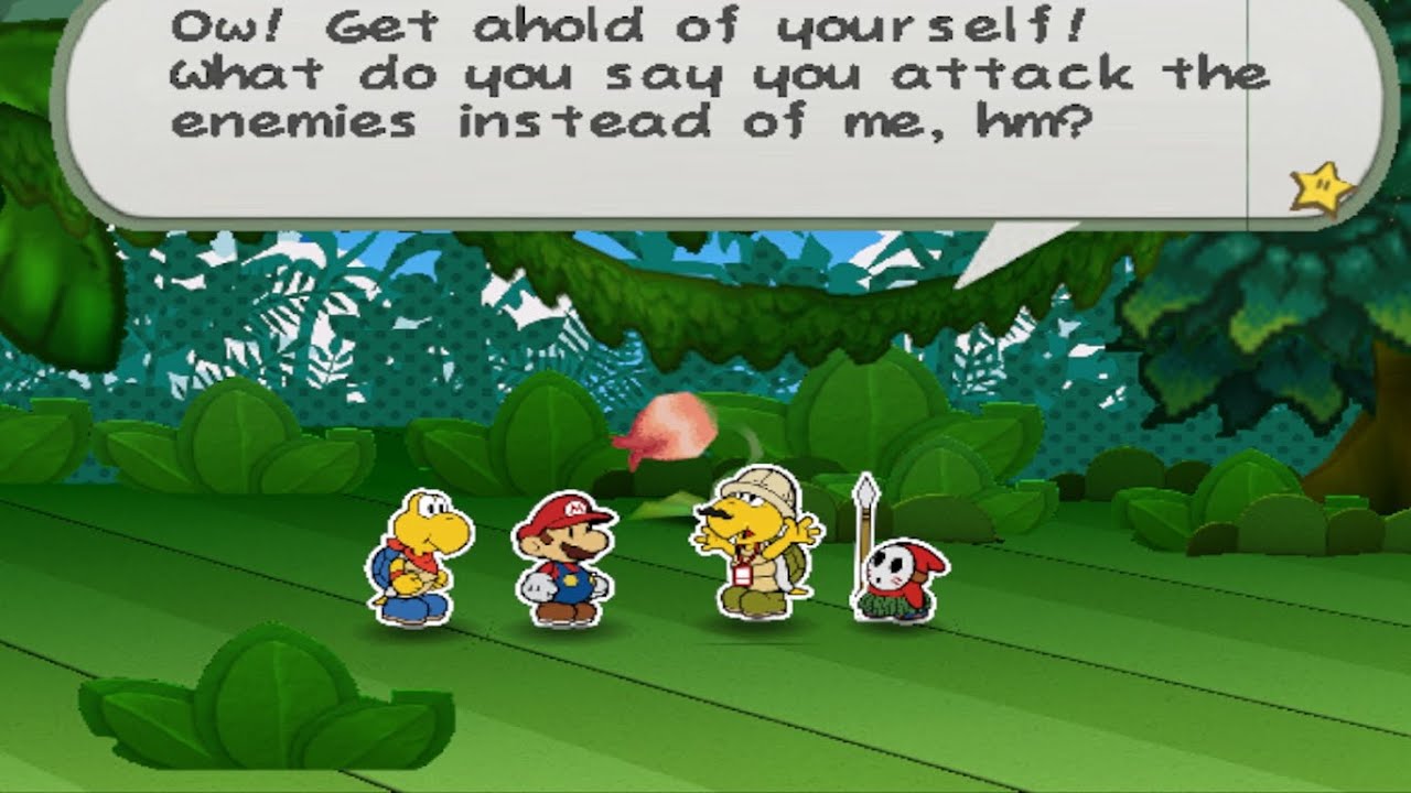 Bullying Kolorado in Paper Mario :) - YouTube