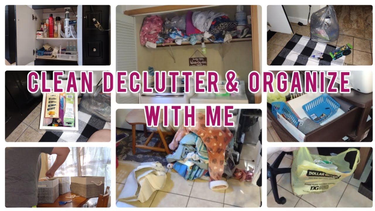 MOBILE HOME CLEAN, DECLUTTER & ORGANIZE - YouTube