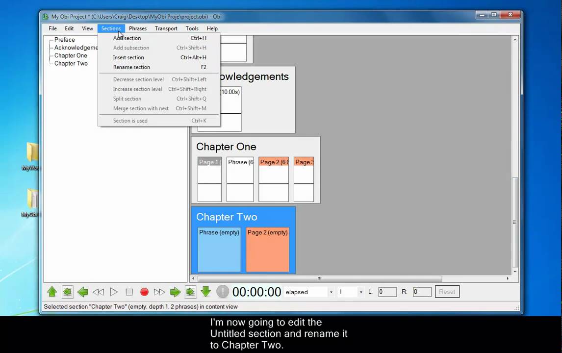 Create&Convert: using OBI to create a DAISY talking book - YouTube
