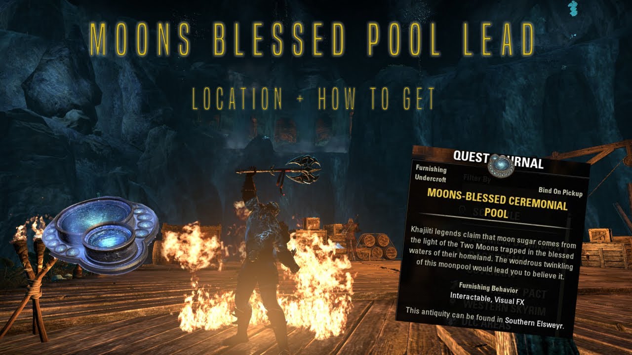 Moons Blessed Ceremonial Pool Lead: LOCATION AND HOW TO GET - YouTube