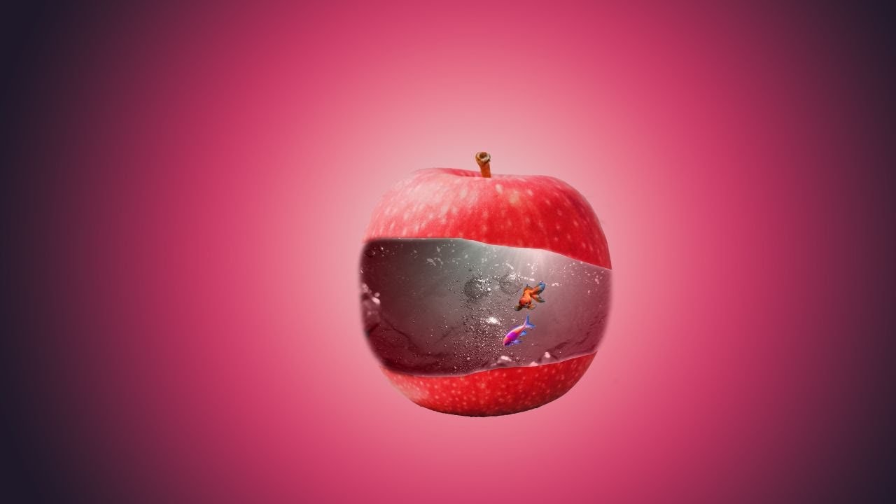 Apple manipulation|Graphics Design |Photoshop - YouTube