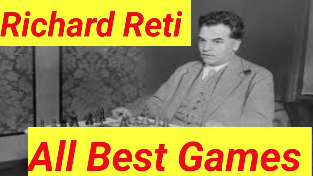 Richard Reti vs Gustaf Nyholm. Richard Reti amazing chess game. richard ...