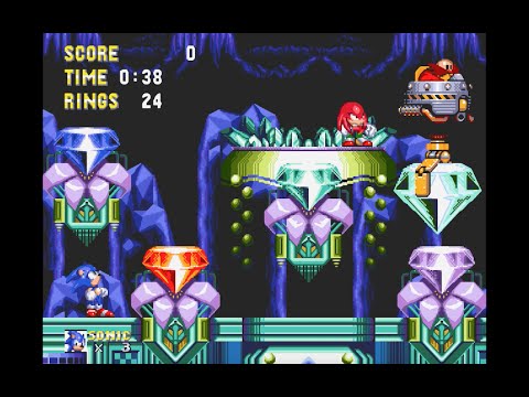 Sonic the Hedgehog 3 Complete: Hidden Palace Zone (Sonic) [1080 HD]