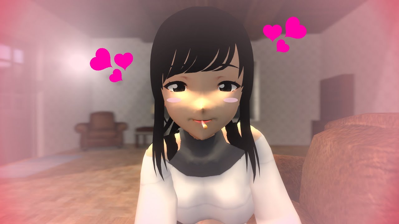 How do my Female Characters play Pepero Game? - YouTube