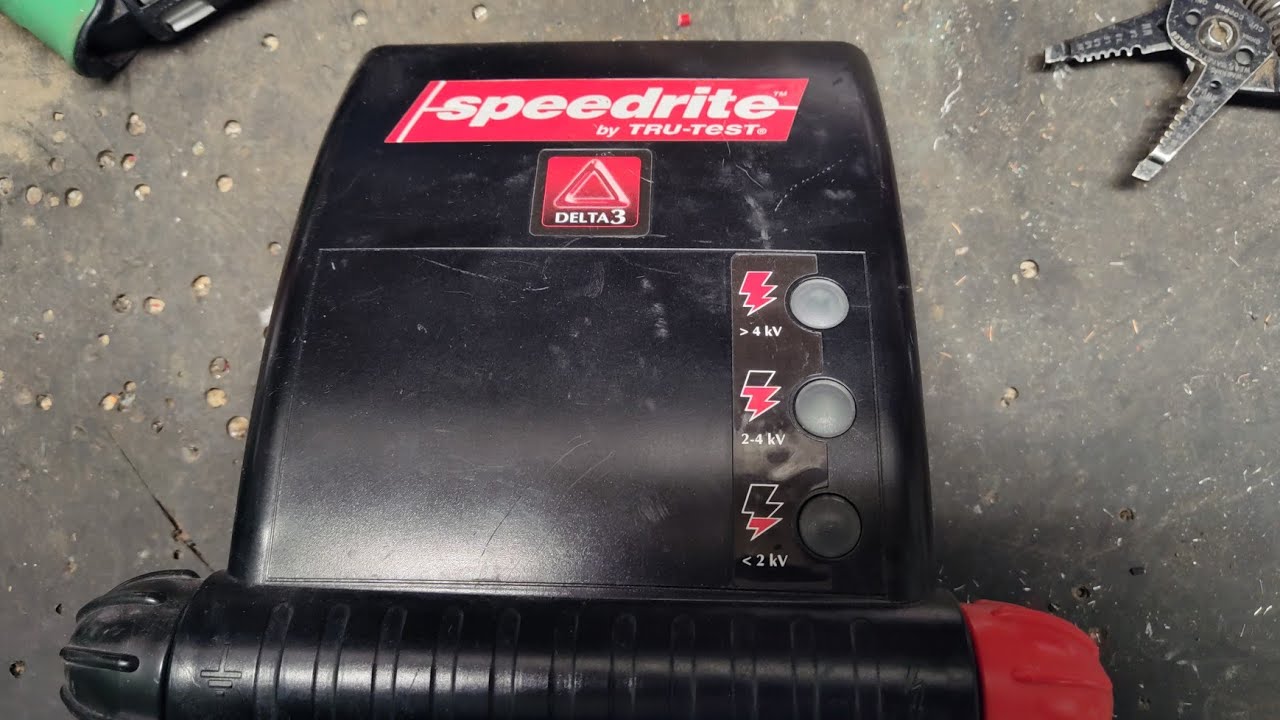 Speedrite Delta 3 Fence Charger Repair - YouTube