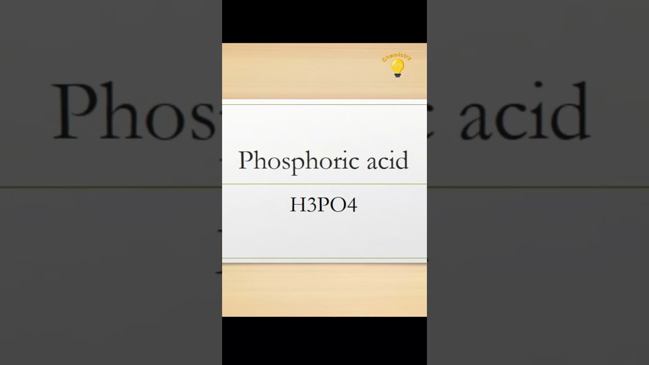 Examples of mineral acids - Inorganic acids - Mineral Acids #chemistry ...