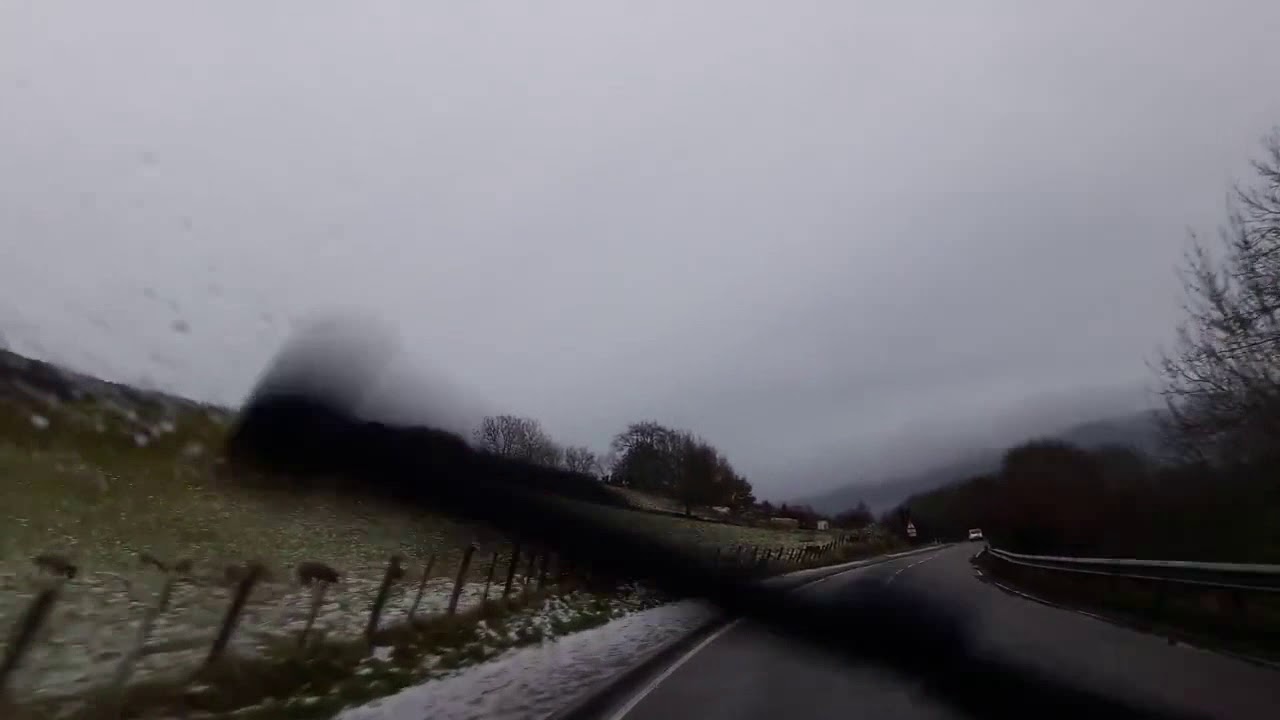 Winter Snow Drive A82 Road Highlands Of Scotland - YouTube