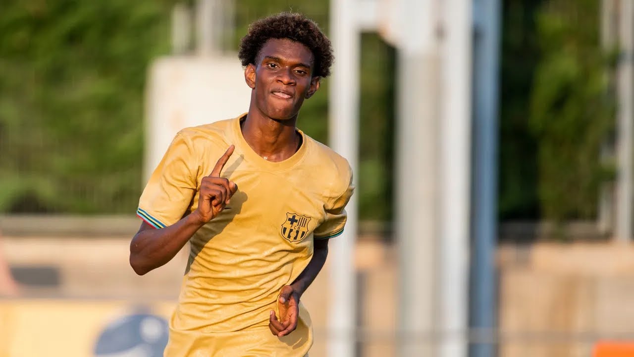 Mamadou Saïdou Bah vs L'Escala | Barca Atletic Pre-Season (28/7/22 ...