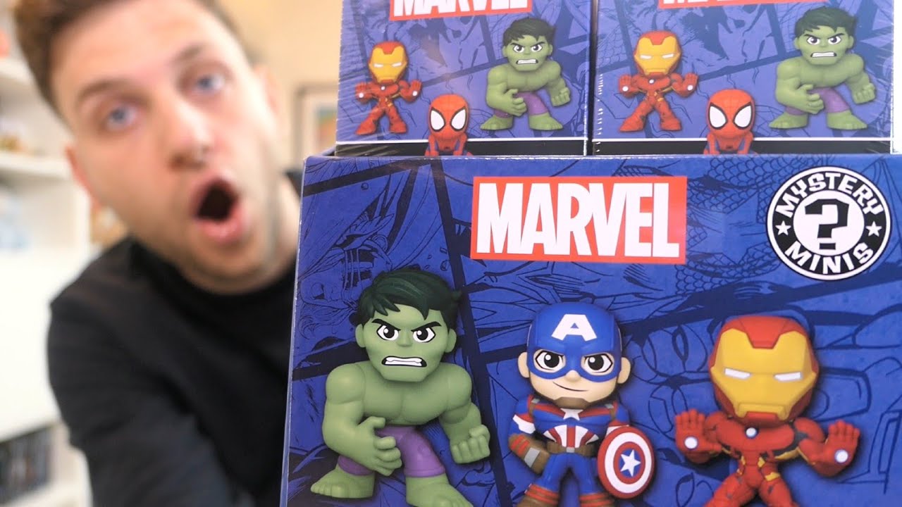 Let's Open a Marvel Classics Mystery Vinyl Figures Box! - YouTube