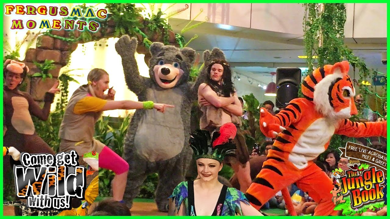 The Jungle Book Live Show On Stage - YouTube