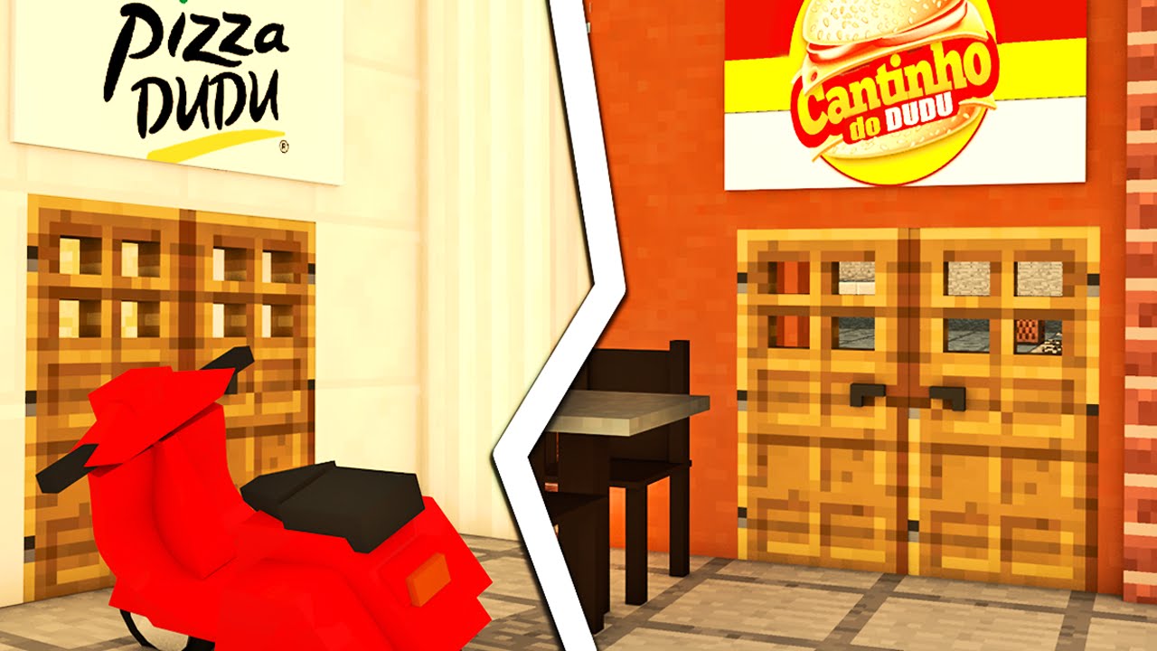 Minecraft: A Fazenda - Pizzaria ou Lancheria? - YouTube