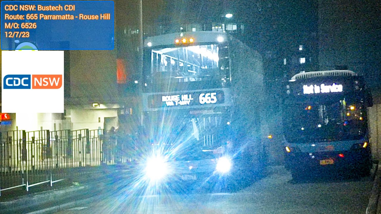 CDC NSW: Bustech CDi - Cummins ISL (Voith) - YouTube