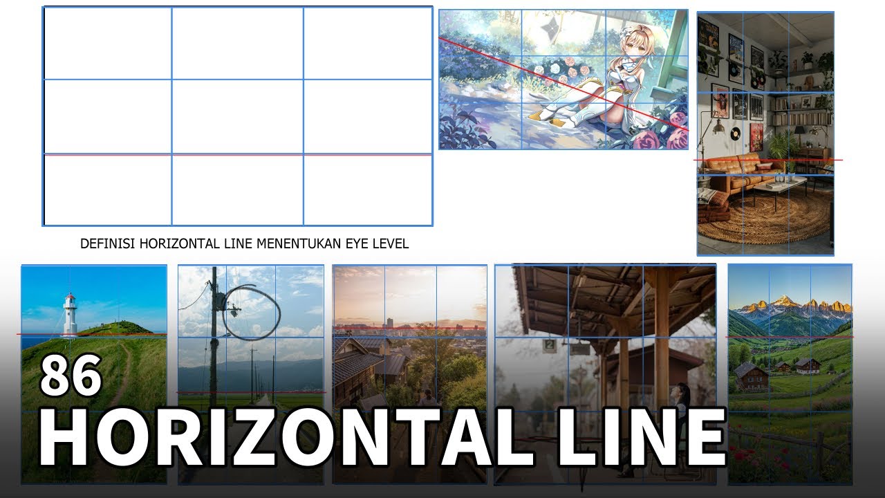 PRESENTATION 86 - Horizontal Line - GARIS CAKRAWALA PEMISAH ANTARA ...