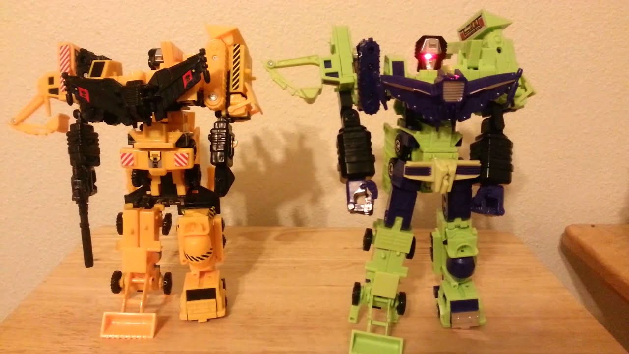 XTRANSBOTS XP-01 Destroyer Upgrade Kit for G1 Devastator - YouTube