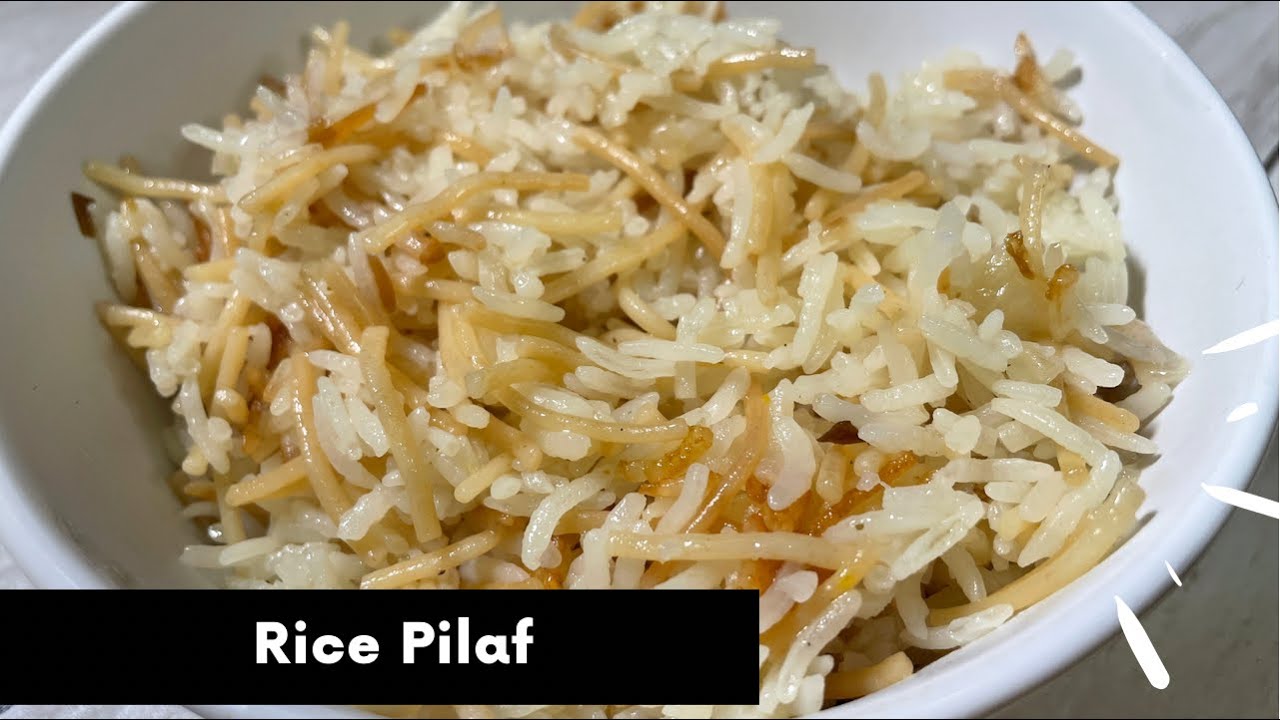 Middle Eastern Rice Pilaf with Vermicelli | Easy Lebanese Recipe for ...