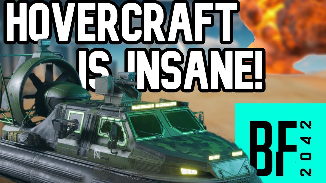 Battlefield 2042 Hovercraft Gameplay - YouTube