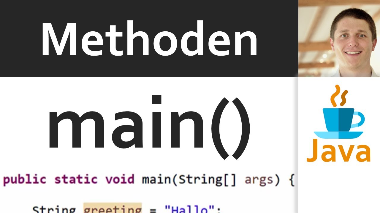 💻 JAVA | Methoden 10 - main-Methode mit Argumenten von Konsole - YouTube