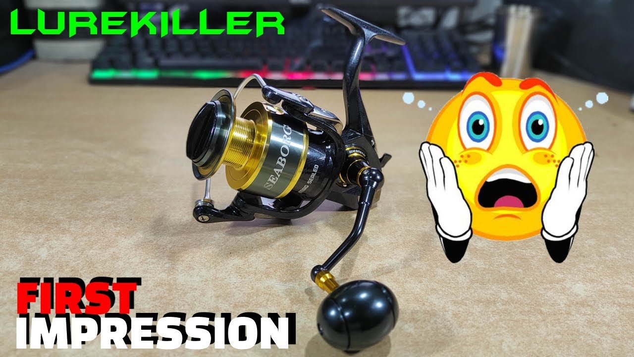 TONTON INI DULU SEBELUM BELI REEL PANCING LUREKILLER SEABORG 5000H YANG ...