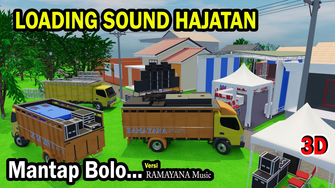 Loading Sound Hajatan Versi Ramayana | 3D Modeling - YouTube