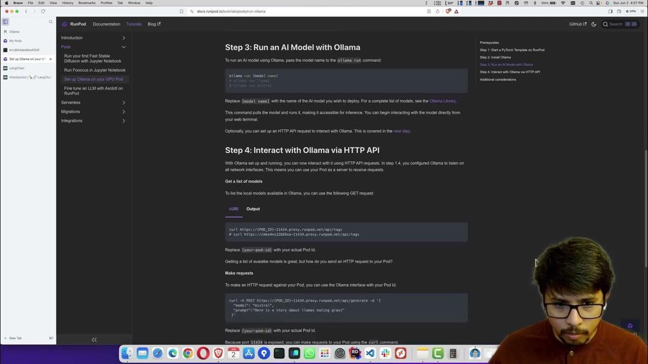 Deploying Open Source LLM Model on RunPod Cloud with LangChain Tutorial - YouTube