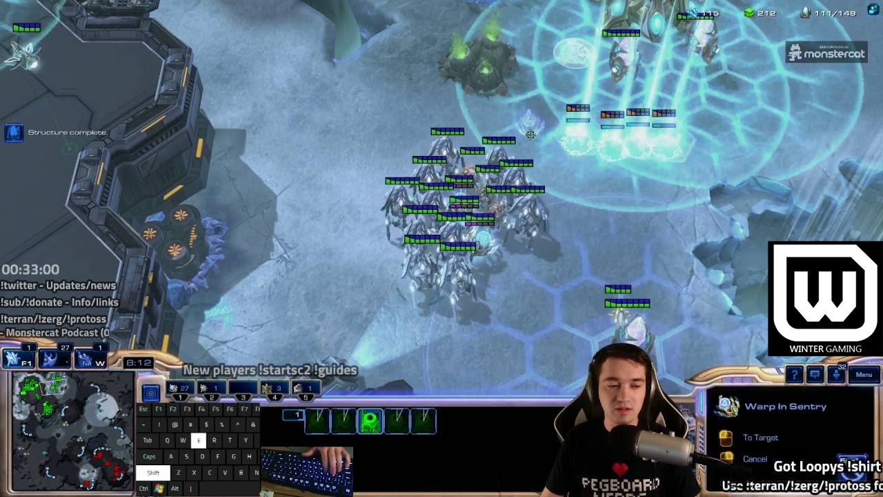 Winter Starcraft Games #7 - Please PLEASE DONT THROW (Protoss vs Terran ...