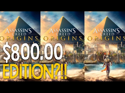 Assassin's Creed Origins : $800 Collectors Edition?!!