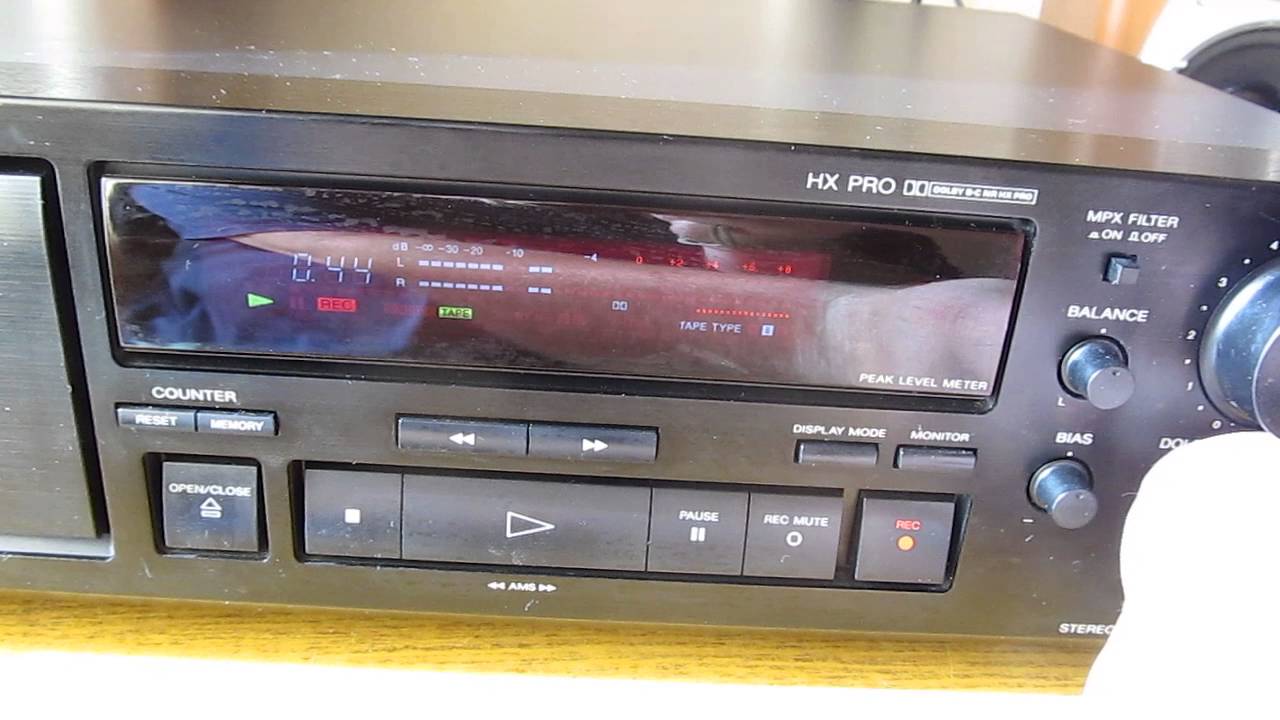 Sony TC-K570 - YouTube