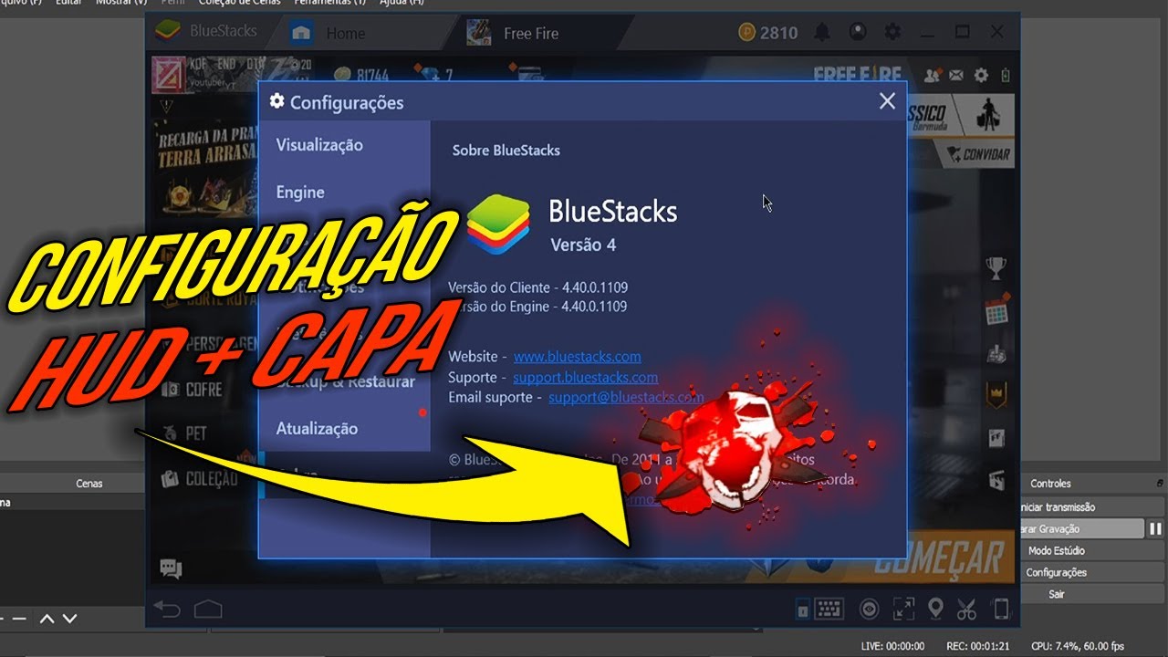 A MELHOR VERSÃO | MELHOR CONFIGURAÇÃO | MELHOR HUD | EMULADOR ...