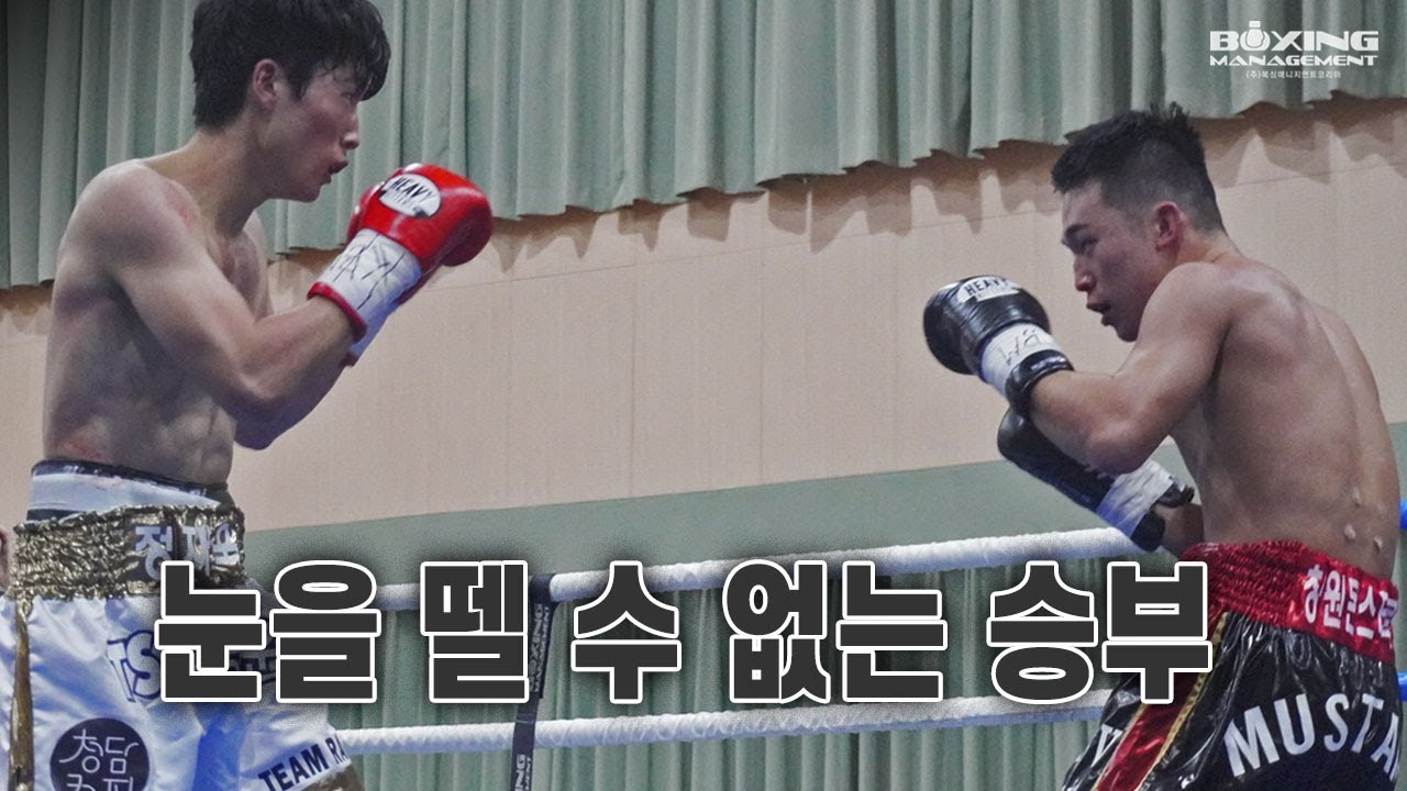 마지막 라운드 KO승, 신인 복서들의 화끈한 경기 - 1승 1패 정재욱 vs 1전 1승 정재헌 / Jae Wook Jung vs ...