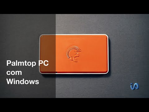 Palmtop PC com Windows que cabe no bolso - YouTube