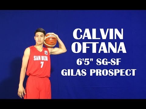 Negros Oriental's Calvin Oftana | 6'5" Gilas Pilipinas Wing Prospect - YouTube