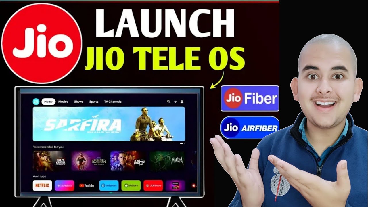 2055 Jio Launch New | Jio Tele Os | Totally Free | New Smart Tv Os ...