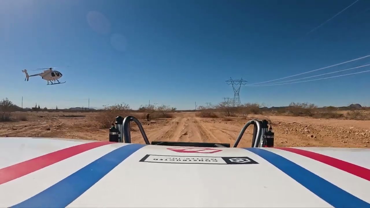 Helicopter Chase at Geiser Loop | 1600 In-Car Footage - YouTube