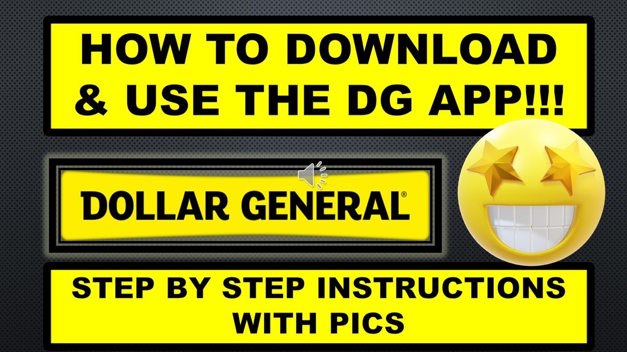 DOLLAR GENERAL HOW TO DOWNLOAD USE DG APP DIRECTIONS W PICS - YouTube