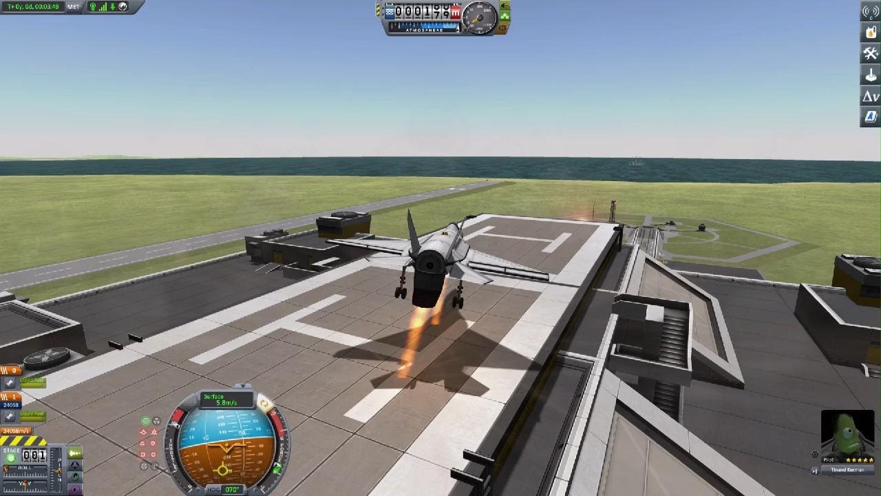 Kerbal Space Program VTOL No Mods - YouTube