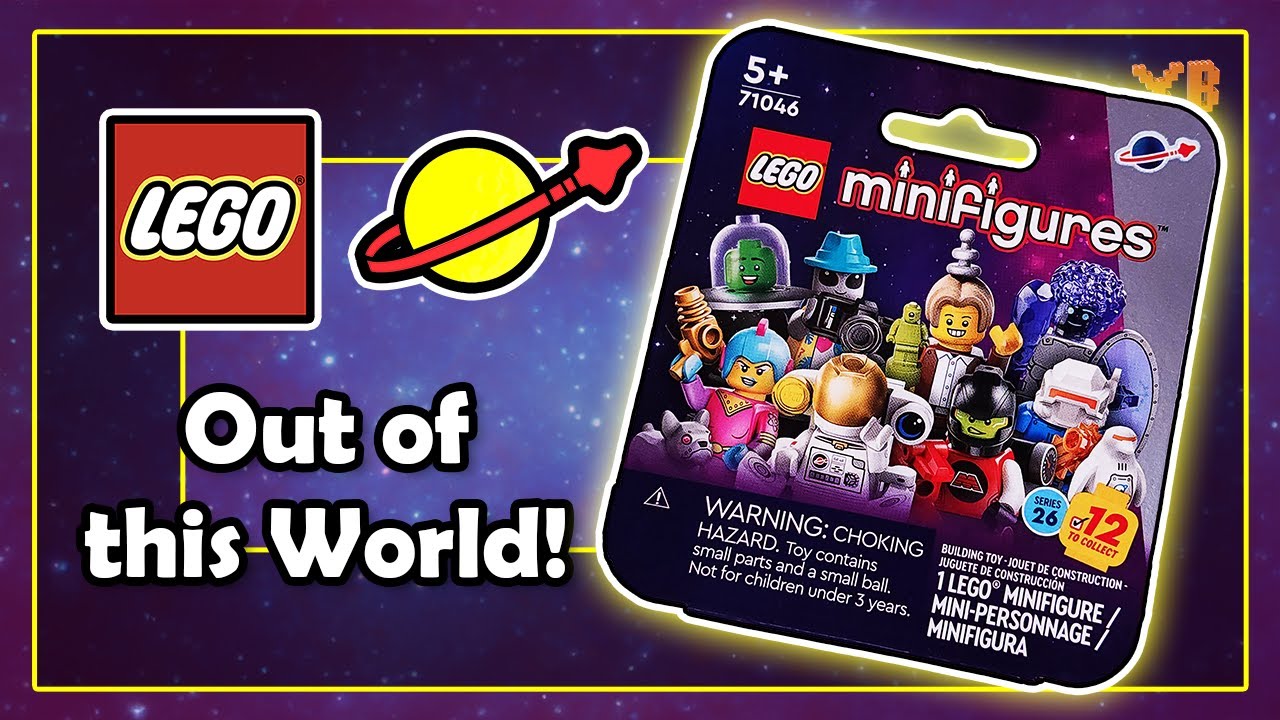Unboxing and Review the LEGO SPACE Series 26 minifigures! - YouTube