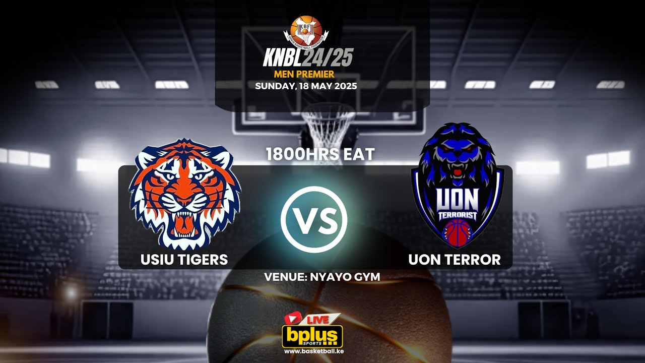 USIU TIGERS VS UON TERROR 2ND LEG - YouTube