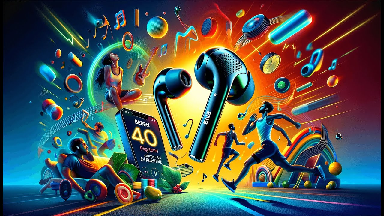🎧 BEBEN Wireless Earbuds 40H Playtime 8H Continuous Playtime Review 🎧 ...