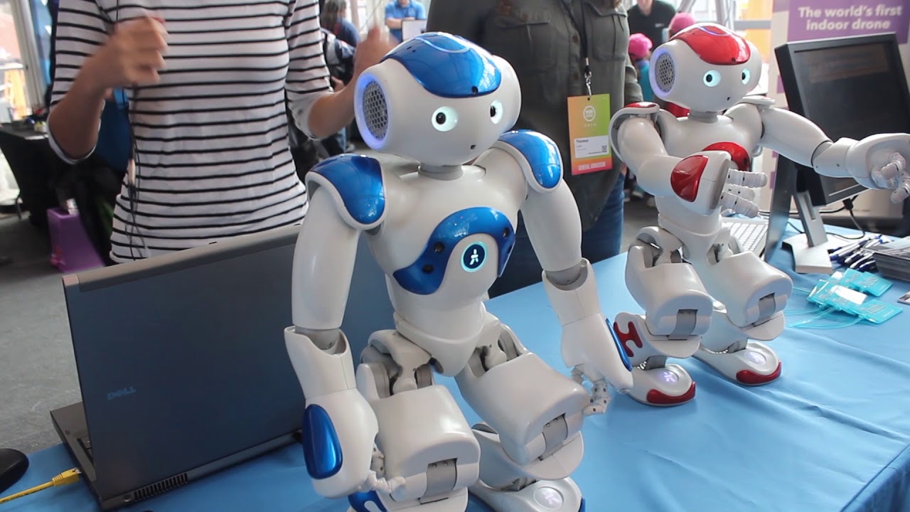 Learning at the 2018 Robot Block Party - YouTube