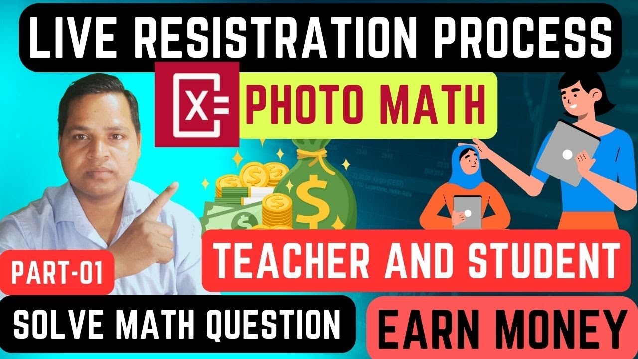 (34) Photomath Expert/Earn 23000/week from Photomath /Photomath live ...
