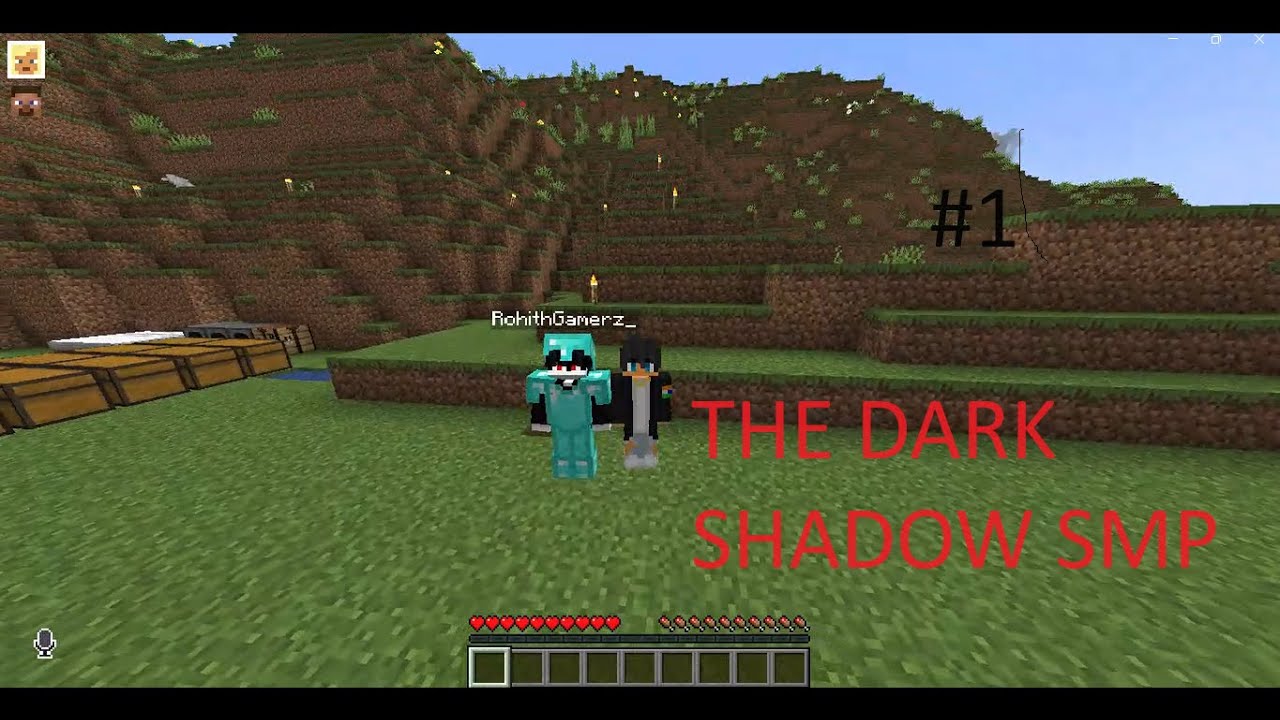 Playing in new SMP The Dark Shadow SMP #1 | Akshay Telugu Gamer | - YouTube
