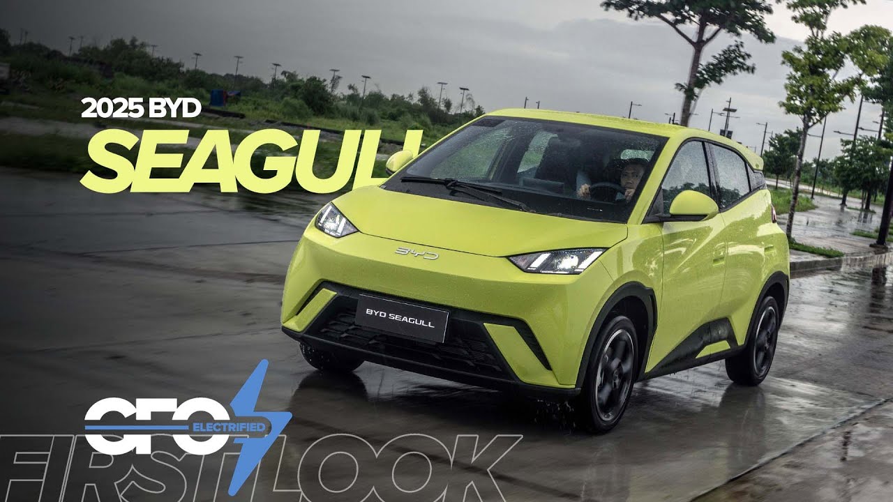 2025 BYD Seagull First Philippine Look: A Wigo-Sized EV That Will Start A Revolution - YouTube