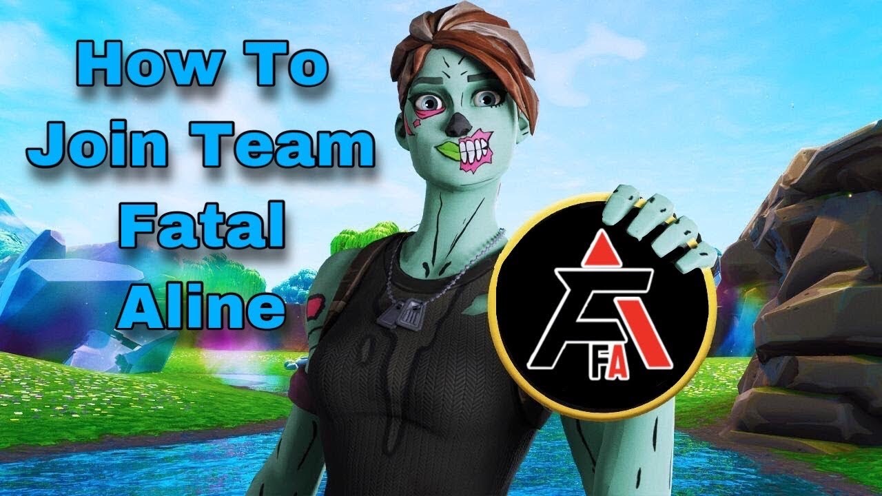 How to join Team Fatal Aline (Join a fortnite Clan) - YouTube