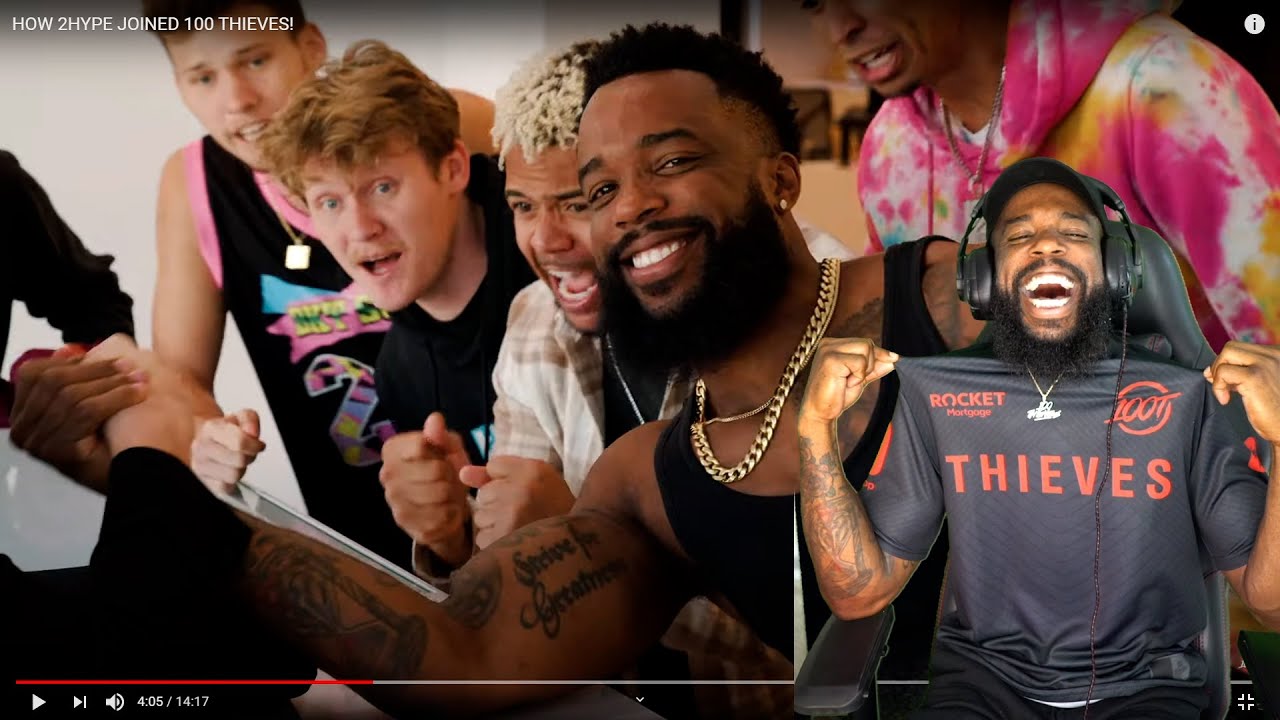 Call Me 100t CASH Now!! HOW 2HYPE JOINED 100 THIEVES! - YouTube