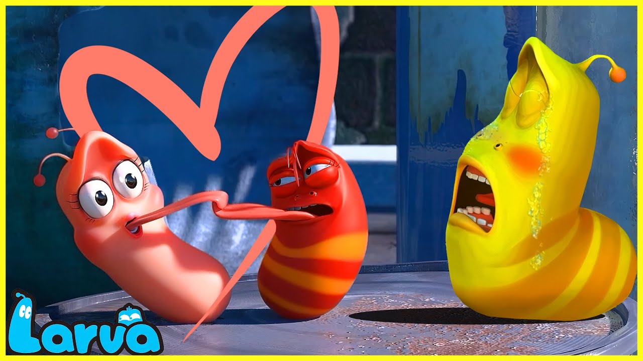 love ends Best Episodes Collection Larva Cartoon Asia 🅻🅰🆁🆅🅰 - YouTube
